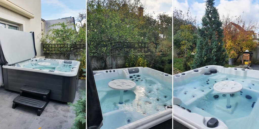 Livraison d'un spa 5 places à Morangis au sud de Paris